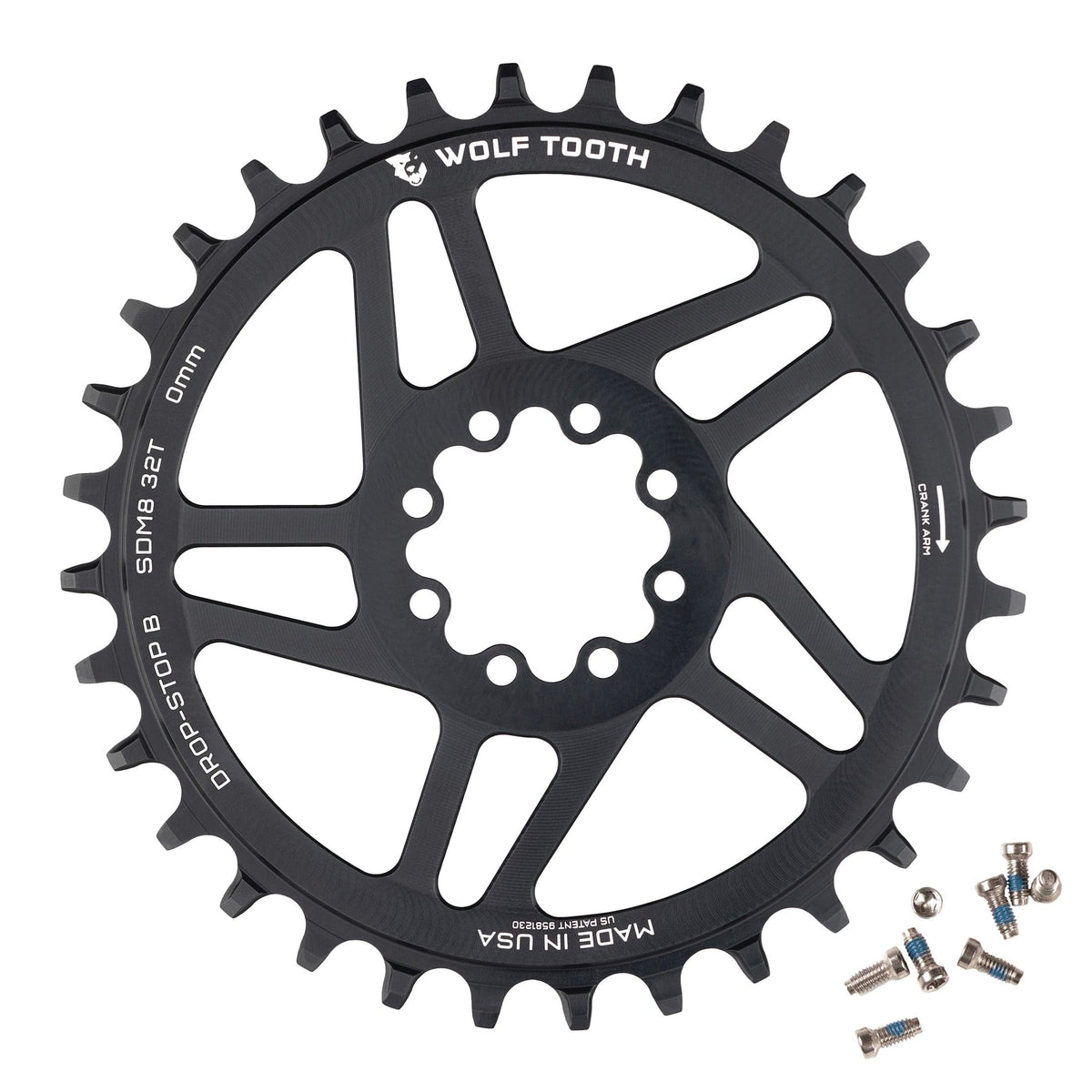 Direct Mount Chainrings for SRAM 8-Bolt Mountain Cranks - Wolf Tooth ...