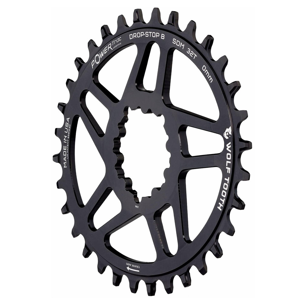 Oval Direct Mount Chainrings for SRAM 3-Bolt Mountain Cranks – Wolf ...