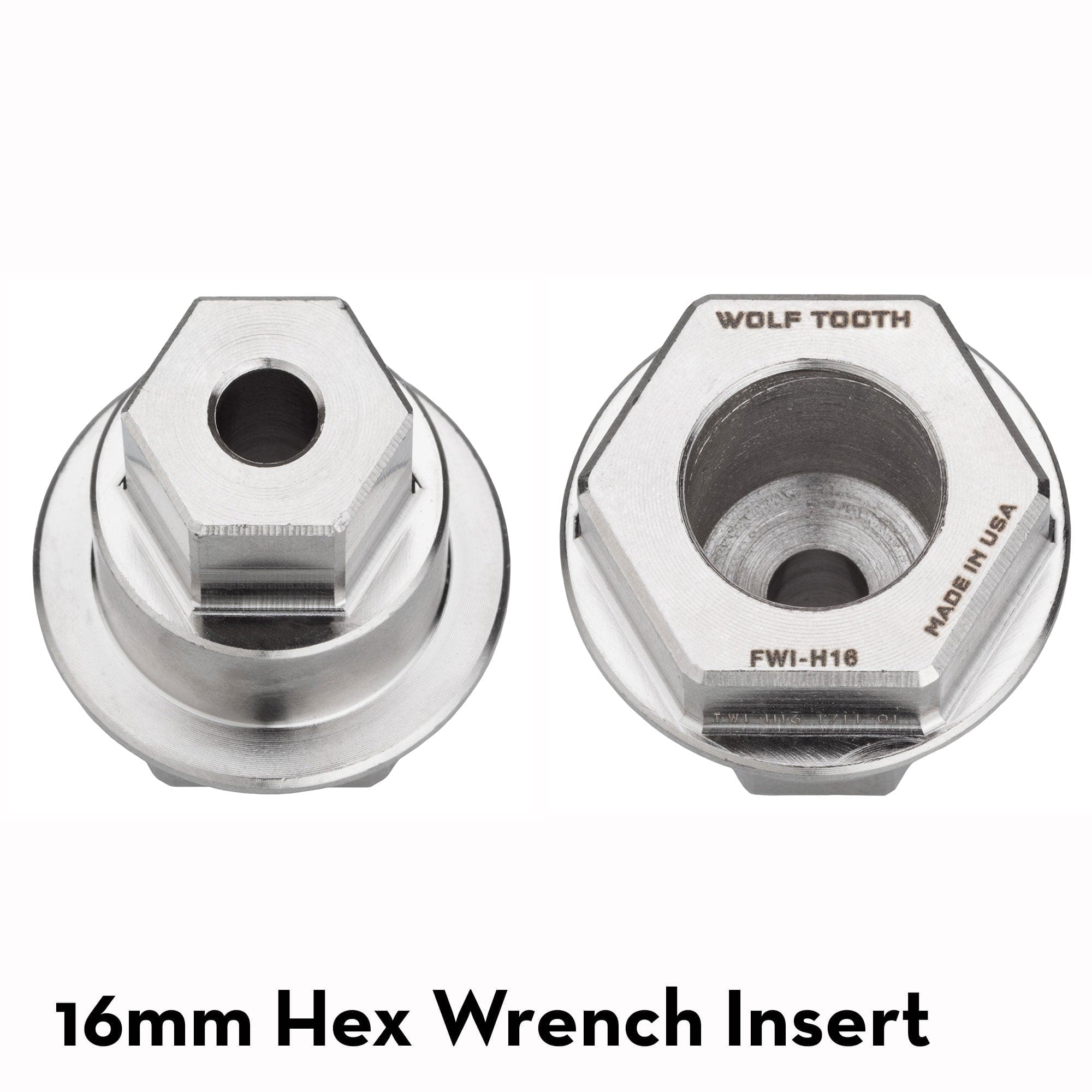 Pack Wrench and Inserts Kit - Ultralight BB Wrench and 1-Inch Hex Inse