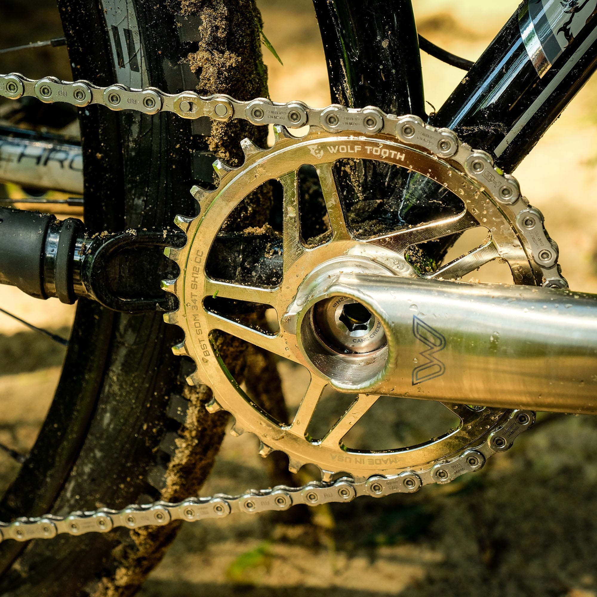 Direct Mount Chainrings for Cane Creek and SRAM Cranks for Shimano 12s