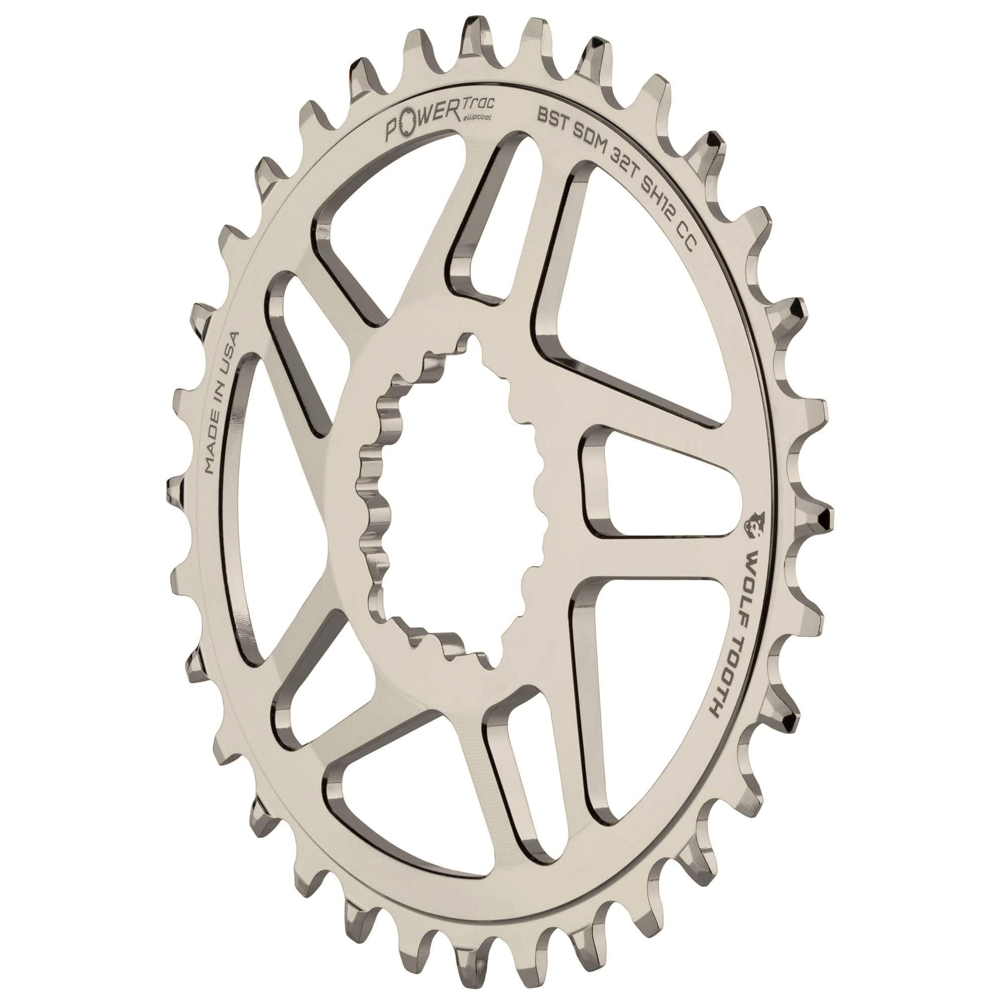 Oval Direct Mount Chainrings for Cane Creek and SRAM Cranks for Shiman