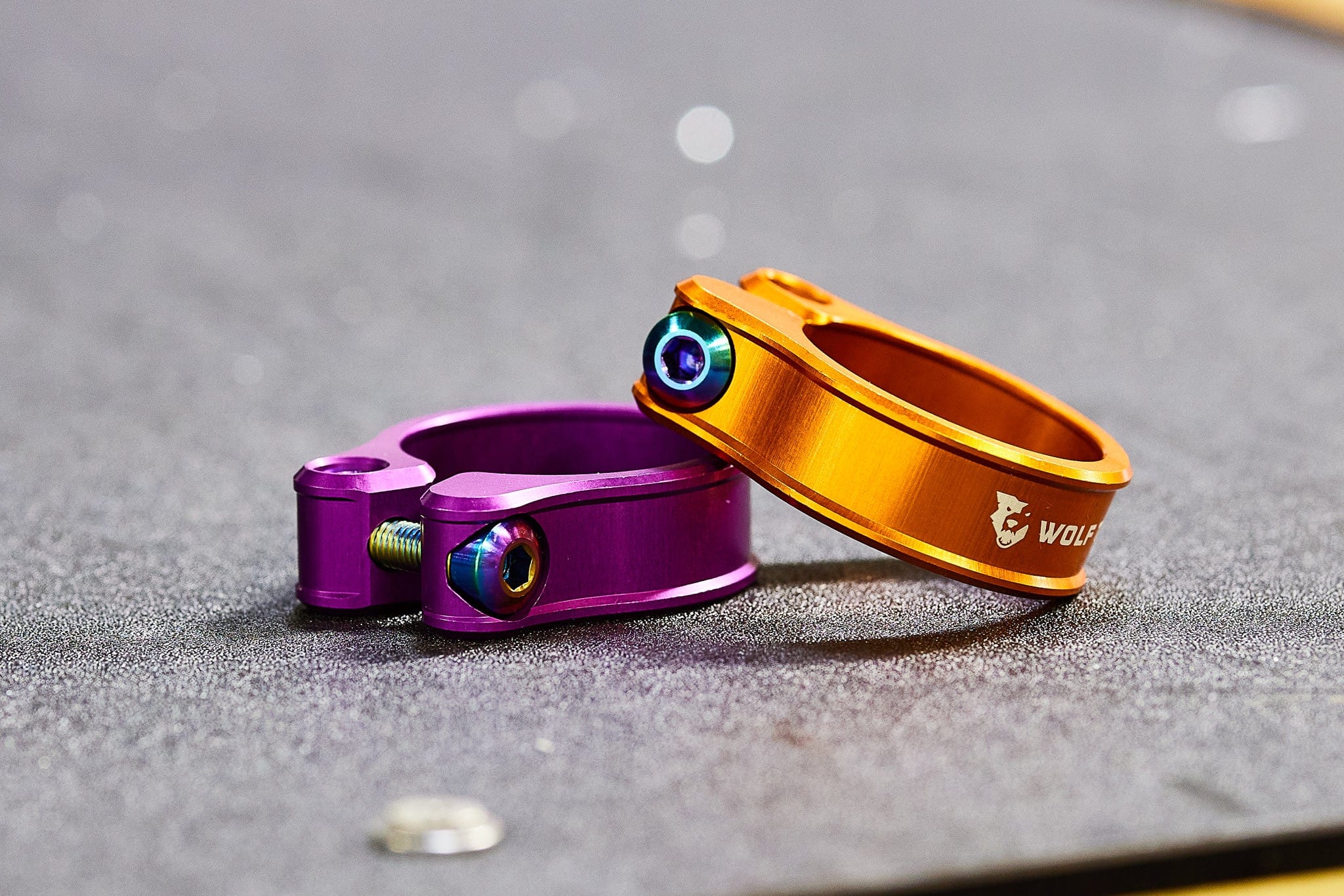 Seatpost Clamp Titanium Bolt Hardware Upgrade Kit - Wolf Tooth Components